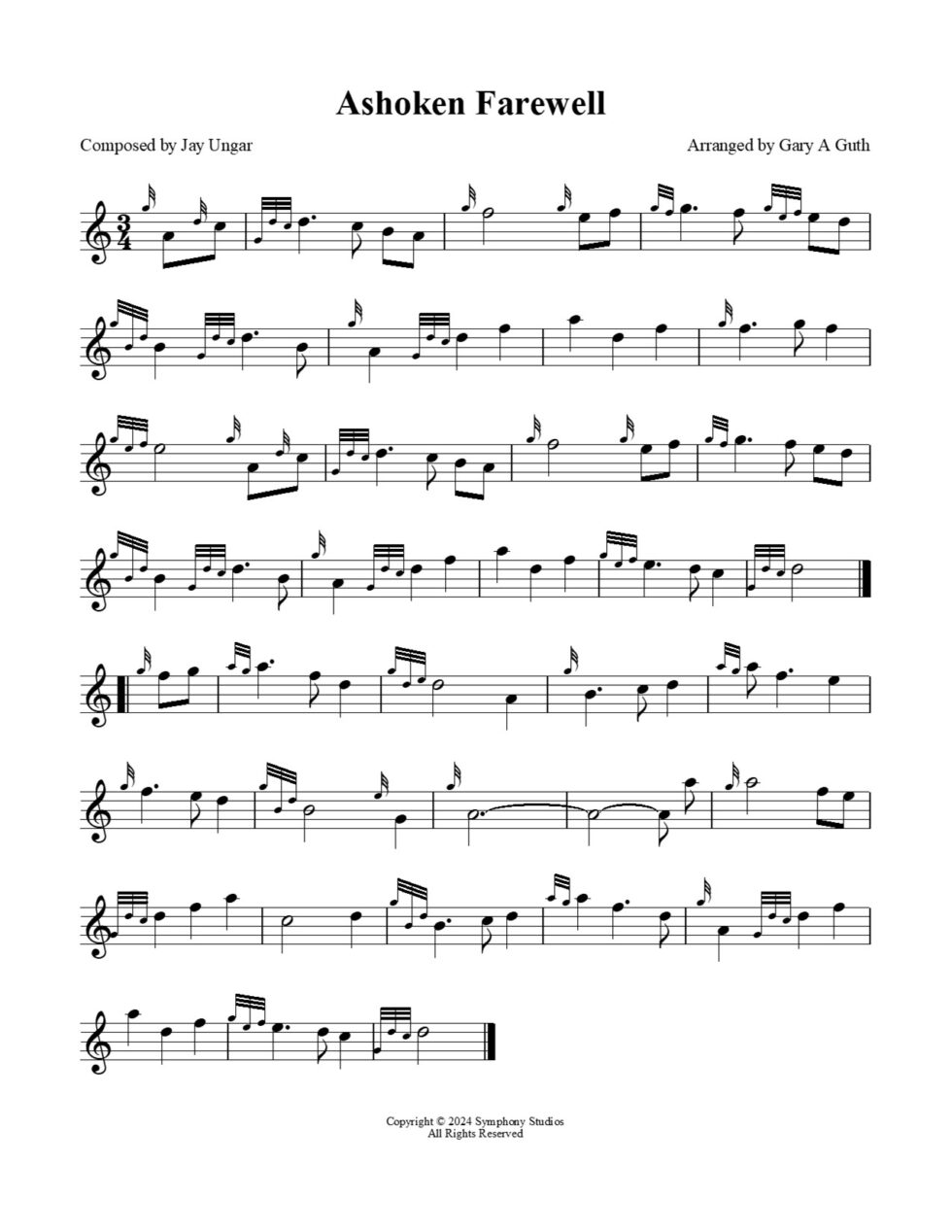 The Ashoken Farewell | Bagpipe Lessons